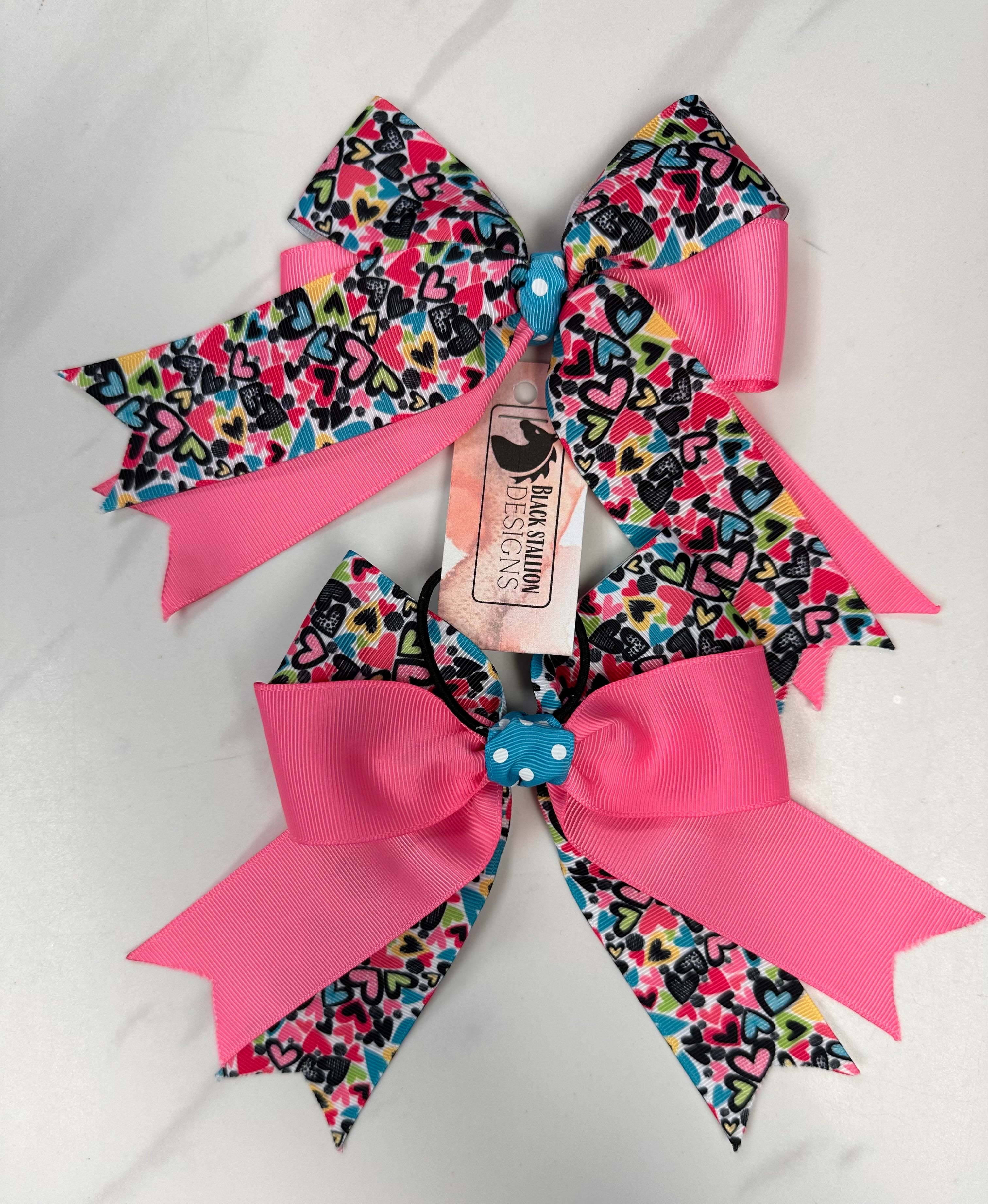 Equestrian Show Bows Fancy - Black Stallion Designs – The Tack Shop of ...